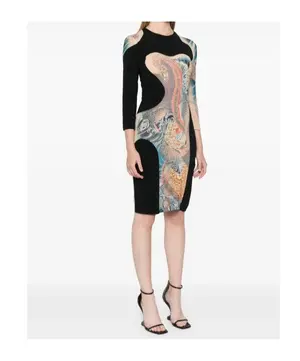 Alexander McQueen Printed Mini Dress