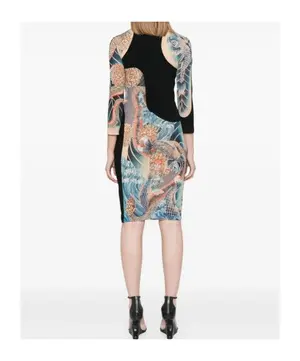 Alexander McQueen Printed Mini Dress