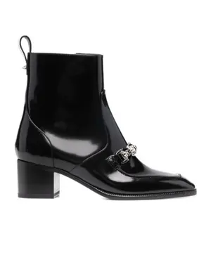 CHRISTIAN LOUBOUTIN Chain And Ankle Boots