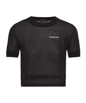 Moncler Double-trimmed Cotton T-shirt