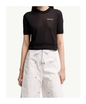 Moncler Double-trimmed Cotton T-shirt