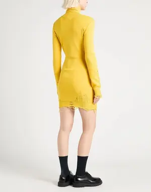 MAISON MARGIELA Slim-fit Knit Dress With Distressed Details