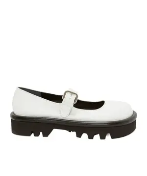 J.W.ANDERSON Leather Chunky Mary Janes - Black