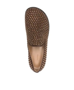 J.W.ANDERSON Crystal-embellished Loafers