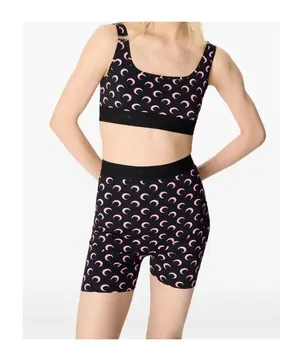 MARINE SERRE Moon-print Sports Bra