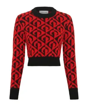 Marine Serre Ribbed Sweaters For Women