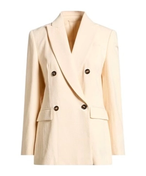 Brunello Cucinelli Double-breasted Blazer - Nude