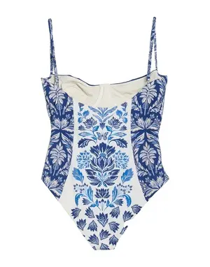 Farm Rio Floral One-piece Swimsuit
