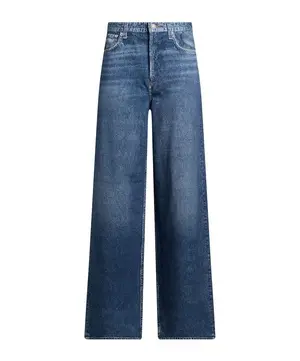 Rag & Bone Rag & Bone Wide-Leg Denim Trousers Blue
