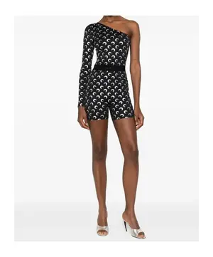 MARINE SERRE Moon Printed Shorts