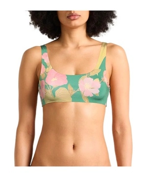 Farm Rio Floral Print Bikini Top