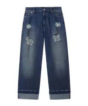 Simone Rocha Distressed Jeans For Men