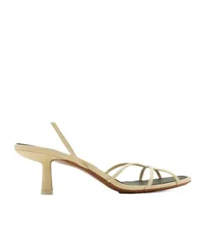 NEOUS 55mm Ibor Heeled Sandals - Nude