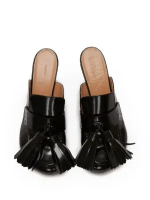 J.W.ANDERSON Tassel-detail Leather Mules