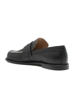 J.W.ANDERSON Zip-detail Penny Loafers