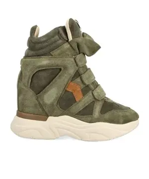Isabel Marant Étoile Velcro Sports Shoes - Green