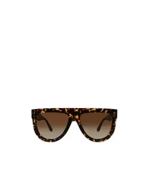 Isabel Marant Étoile Two-tone Aviator Sunglasses - Brown
