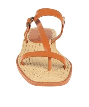 Farm Rio Slingback Thong Sandals With Buckle Fastening