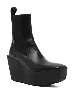 Rick Owens Square-toe Ankle Boots