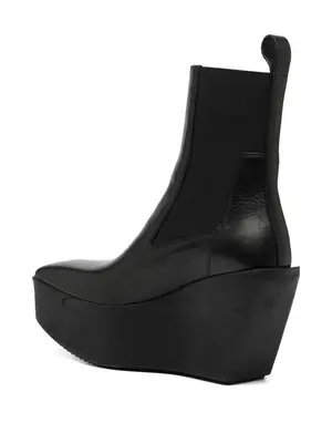 Rick Owens Square-toe Ankle Boots