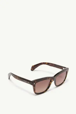 Moncler Bronzz Rectangular Sunglasses