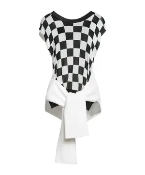 MAISON MARGIELA Color Blocked Jumpers - Black