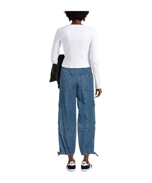Isabel Marant Étoile Medium Drawstring Cargo Jeans