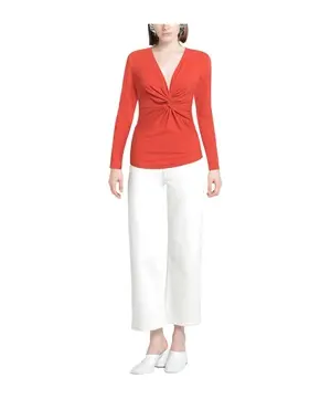 Isabel Marant Étoile Long Sleeve V-neck T-shirt