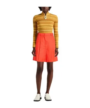 Max Mara Minimal Solid Shorts