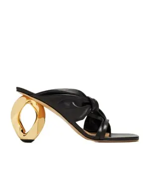 J.W.ANDERSON Strap Heel Mules - Black
