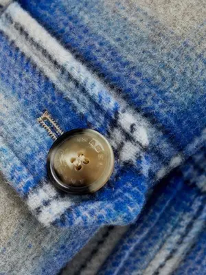 Isabel Marant Étoile Plaid Wool Coat