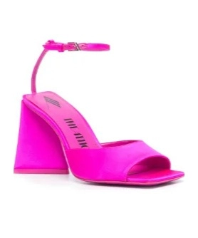 Attico Solid Color High-heel Sandals