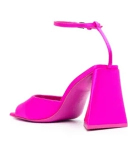 Attico Solid Color High-heel Sandals