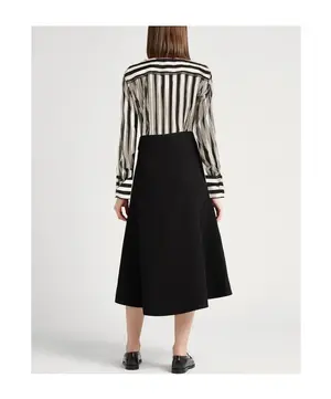 Sportmax Striped Yarn Long Sleeve Shirt
