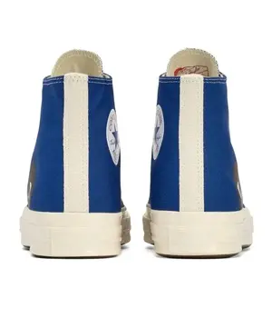 Comme Des Garçons Heart Logo High-top Sneakers