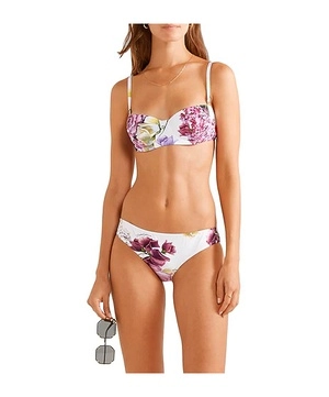 Dolce & Gabbana Floral Print Bikini Top