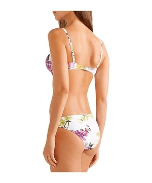 Dolce & Gabbana Floral Print Bikini Top