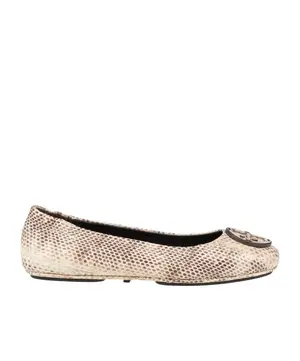 Tory Burch Snake-print Ballet Flats