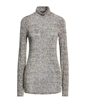 Isabel Marant Étoile Zebra Print Long-sleeve Turtleneck Tee