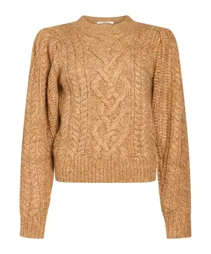 Isabel Marant Étoile Solid Color Jumpers - Camel