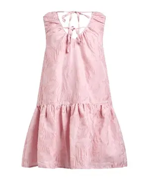 GANNI Jacquard Sleeveless Balloon Dress