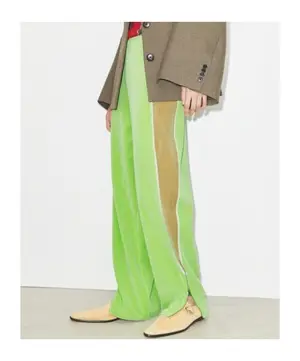 Tory Burch Stripe Zip Sweatpant