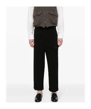 UMA WANG Quilted Cropped Trousers