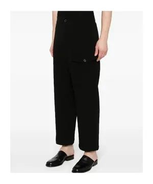UMA WANG Quilted Cropped Trousers