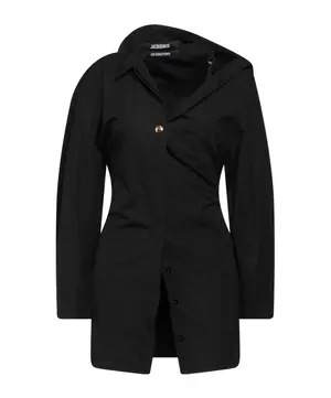 Jacquemus Long Solid-color Shirt - Black