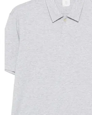 Eleventy Buttoned Short-sleeve Polo Shirt