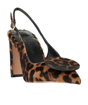 Jacquemus Leopard-print Pointed-toe Stiletto Heels