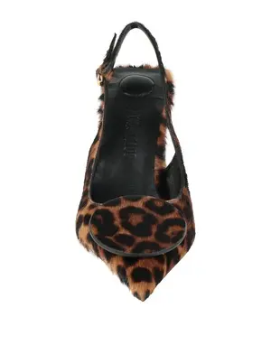 Jacquemus Leopard-print Pointed-toe Stiletto Heels