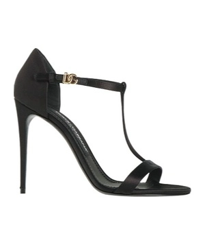 Dolce & Gabbana Satin Stiletto Sandals