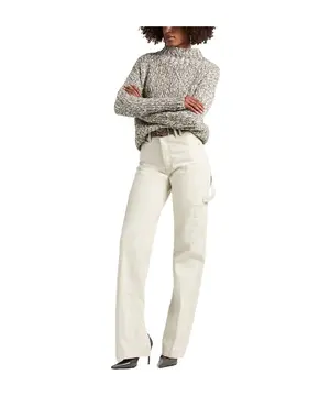 Jacquemus High Rise Straight Leg Jeans